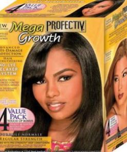 Profectiv Mega Growth Professional Relaxer Regular 4 Application Kit ...